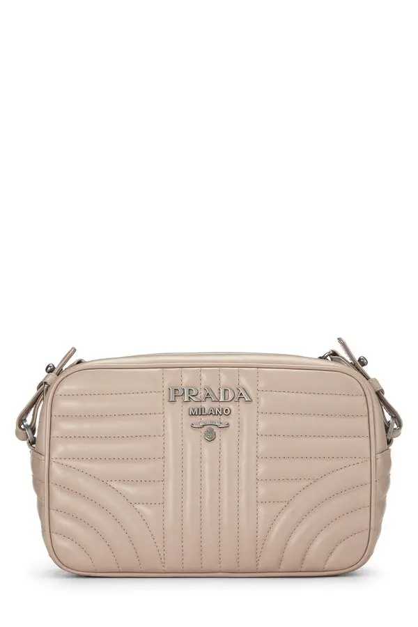 Prada Diagramme Camera Bag - Pink