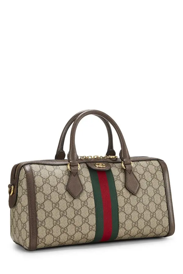 Gucci Gg Supreme Ophidia Handle Bag