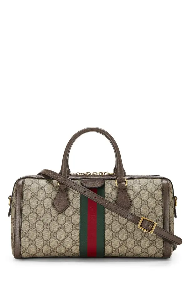 Gucci Gg Supreme Ophidia Handle Bag
