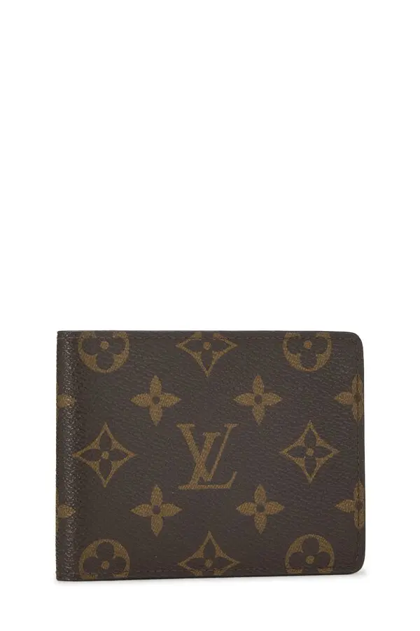 LOUIS VUITTON Monogram Canvas Multiple Wallet - Brown
