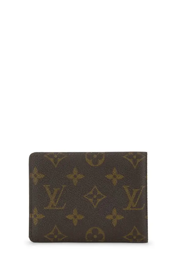 LOUIS VUITTON Monogram Canvas Multiple Wallet - Brown