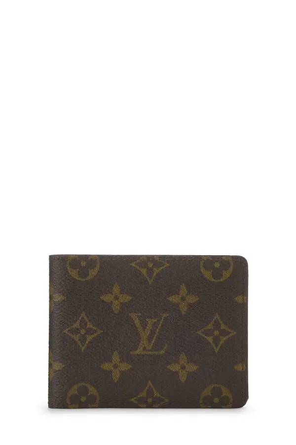 LOUIS VUITTON Monogram Canvas Multiple Wallet - Brown