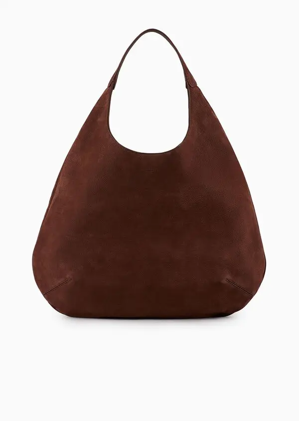 Giorgio Armani Suede Hobo Bag