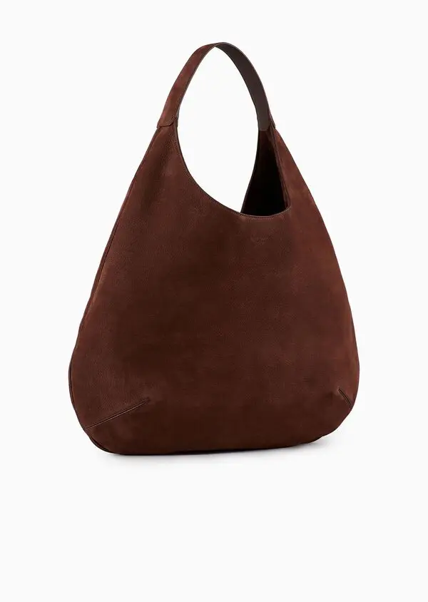 Giorgio Armani Suede Hobo Bag