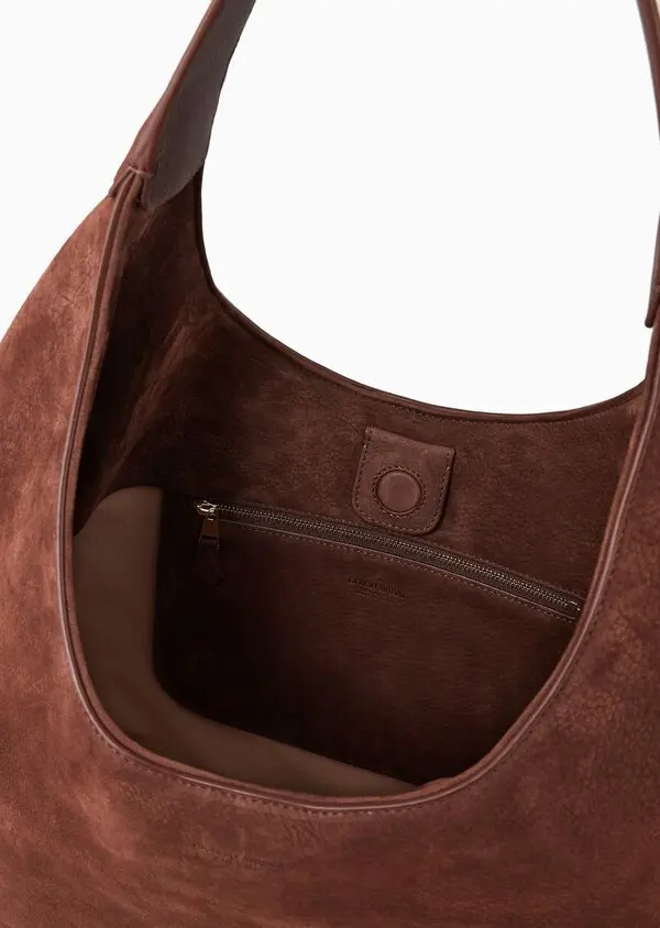 Giorgio Armani Suede Hobo Bag