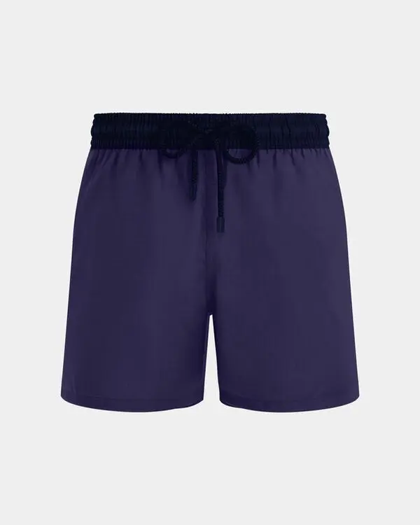 Vilebrequin Ultrafine Wool Super 120' Swim Shorts - Blue