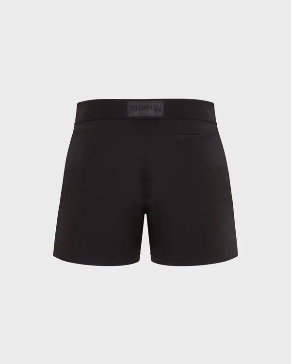 Vilebrequin Tailored Wool Swim Trunks - Black