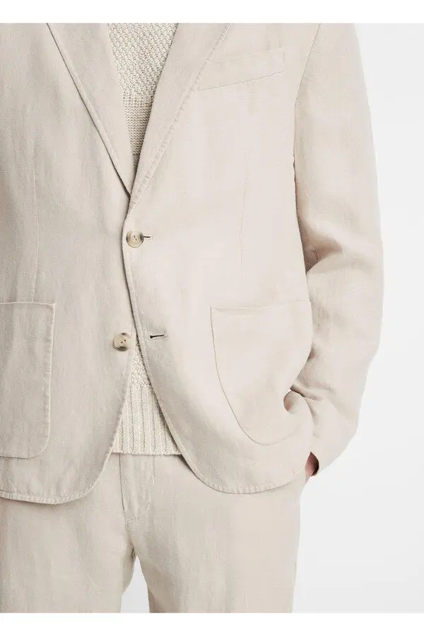 Vince Relaxed Hemp Blazer