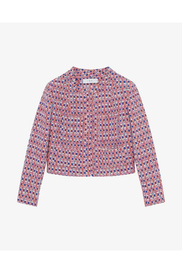 IRO PARIS Mopa Multicolored Tweed Jacket