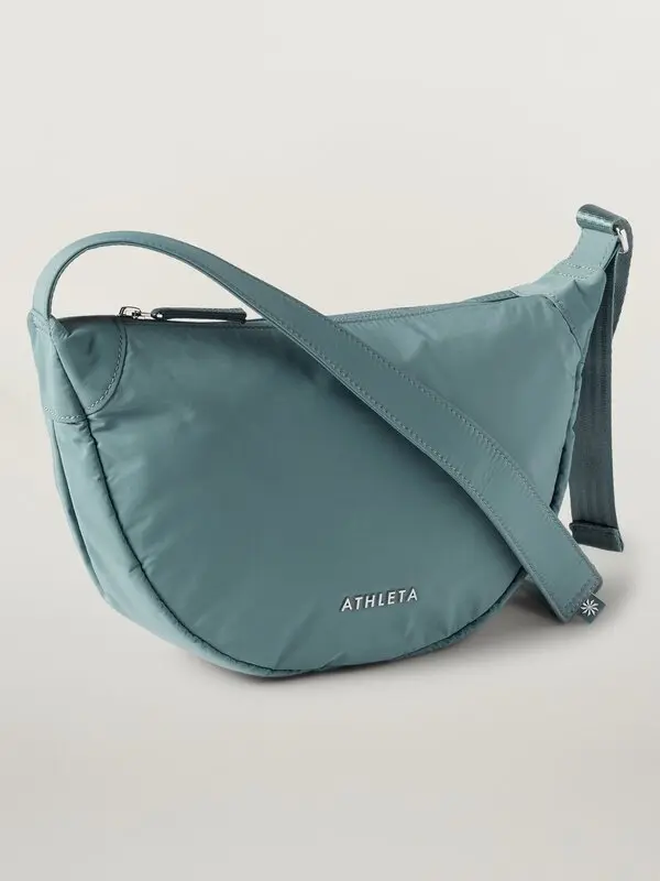 Athleta All About Crossbody Bag - Oxidized Green | Editorialist