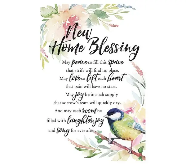 DEXSA COMPANY Dexsa New Home Blessing Woodland Grace Series W All Plaque - One-color
