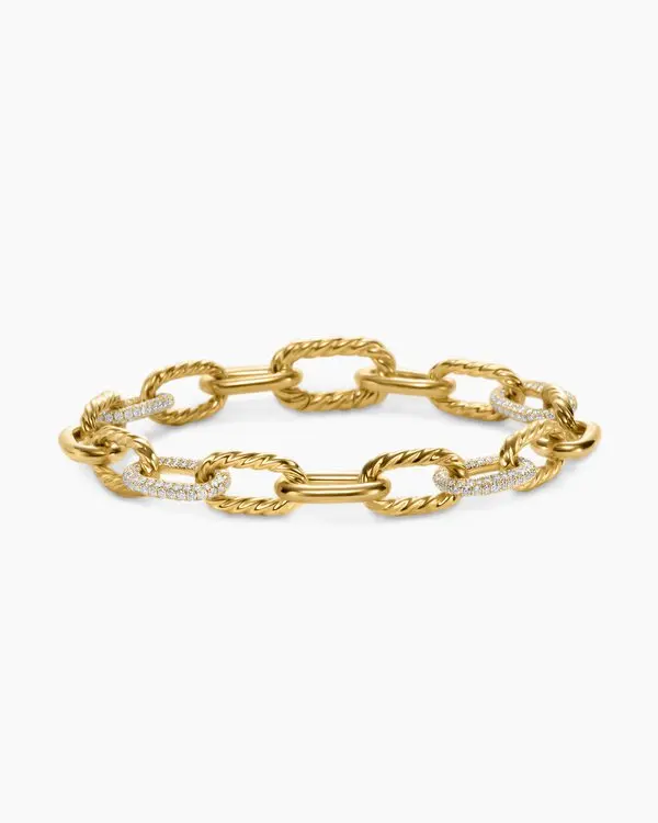 David Yurman Dy Madison® Chain Bracelet - Diamond