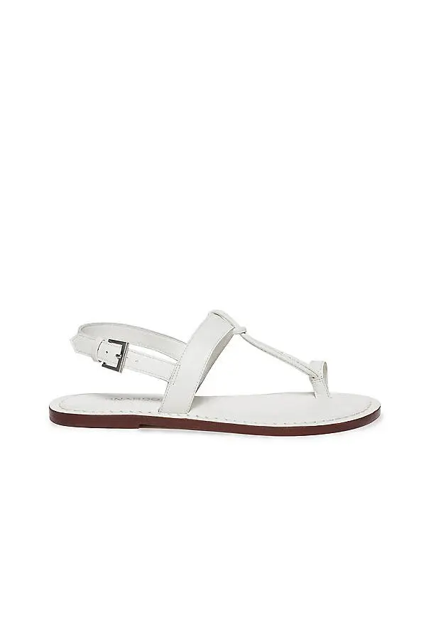 Bernardo Maverick Toe-ring Sandals - White