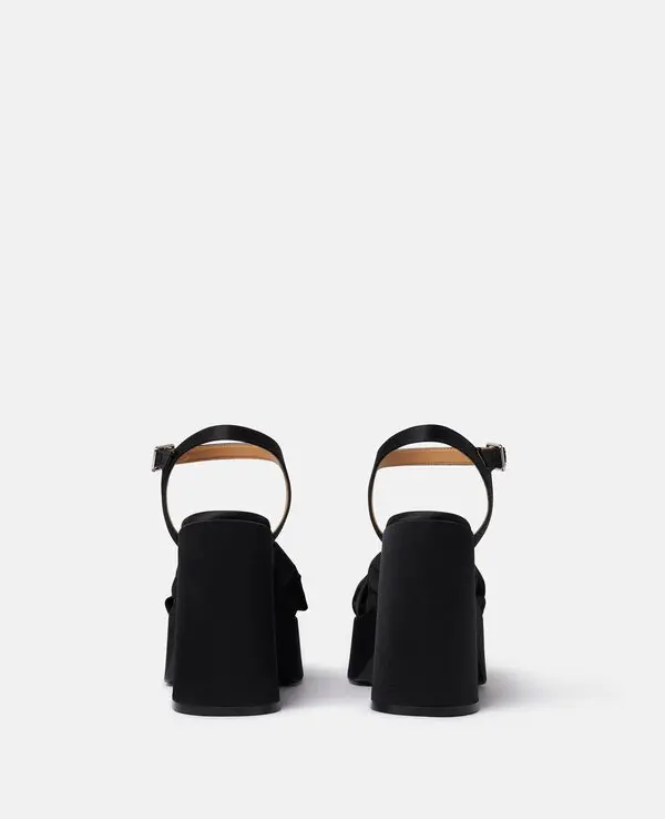 Stella McCartney Skyla Buckle Platform Sandals