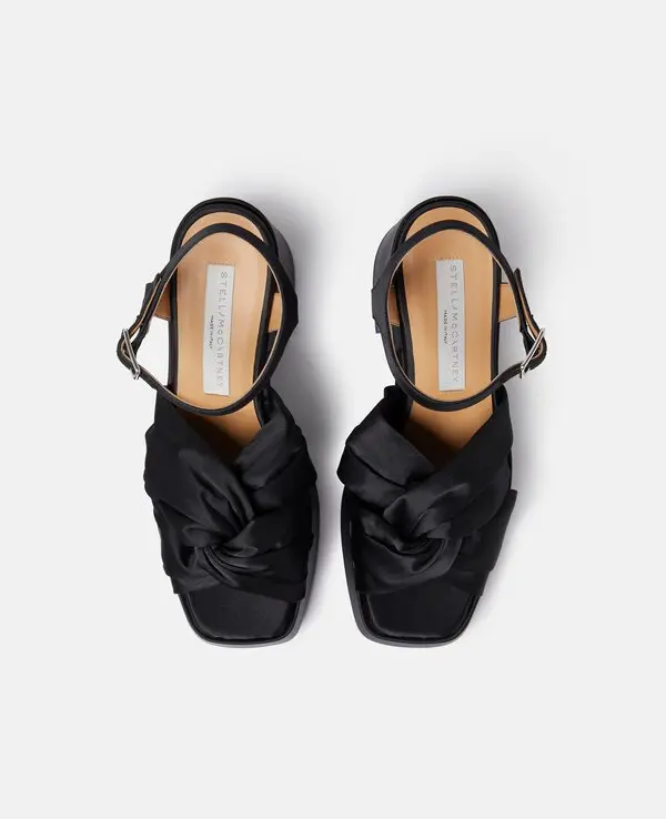 Stella McCartney Skyla Buckle Platform Sandals