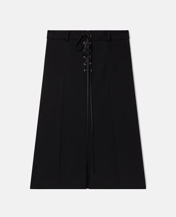 Stella McCartney Whipstitch-closure Wool Skirt