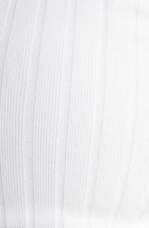 Solid & Striped The Rachel Rib Bikini Top - Marshmallow