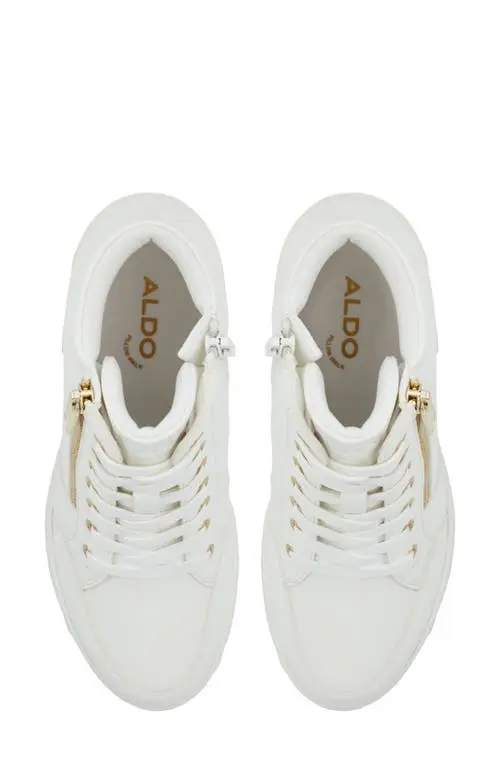 Aldo Ereliclya Wedge Sneakers - White