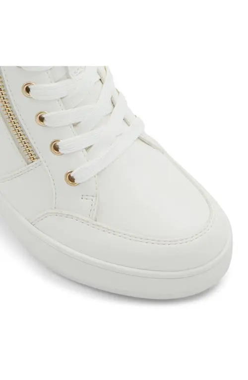 Aldo Ereliclya Wedge Sneakers - White