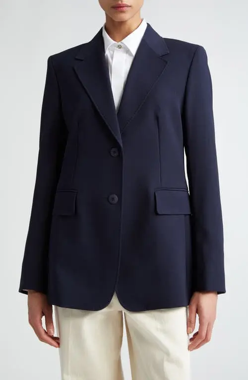 Max Mara Dingey Wool Crepe Blazer