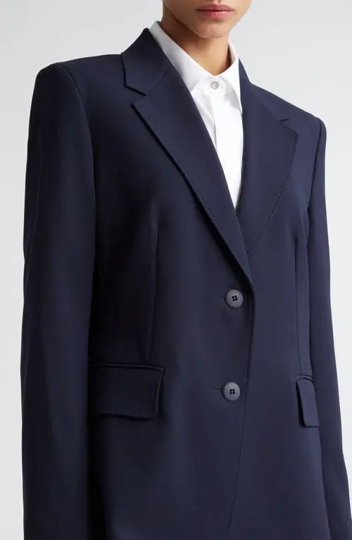 Max Mara Dingey Wool Crepe Blazer