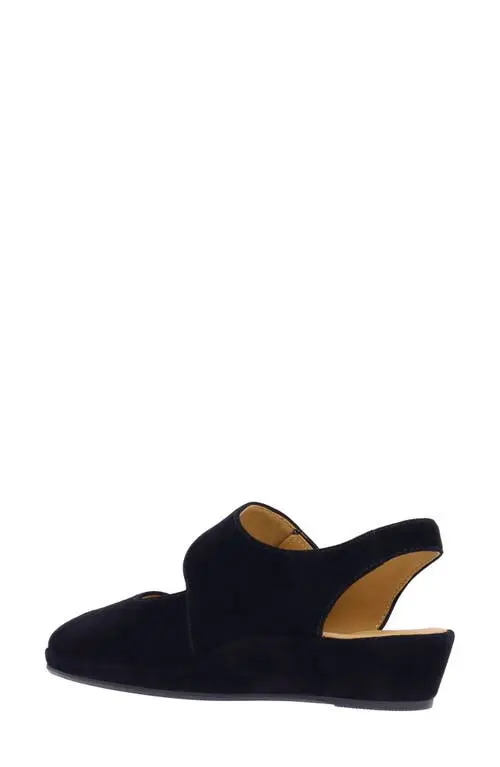 L'AMOUR DES PIEDS Berilita Slingback Wedge Sandal - Black