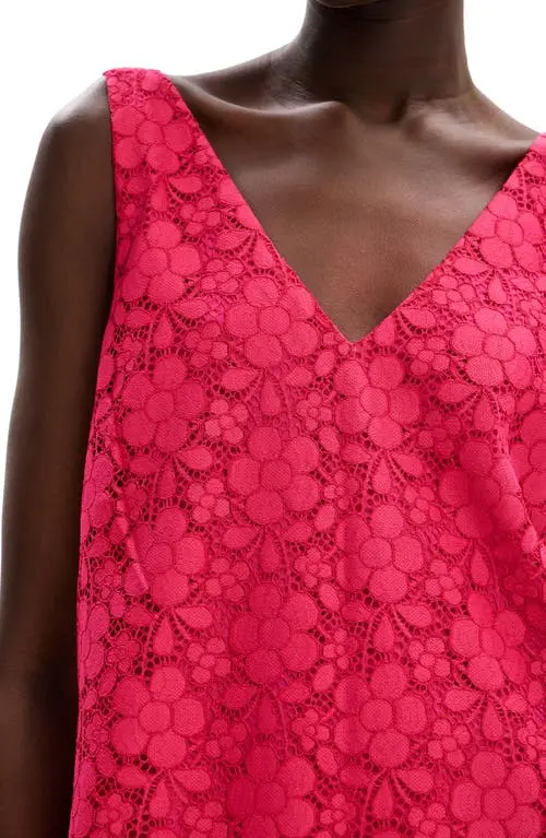Desigual Floral Lace Minidress
