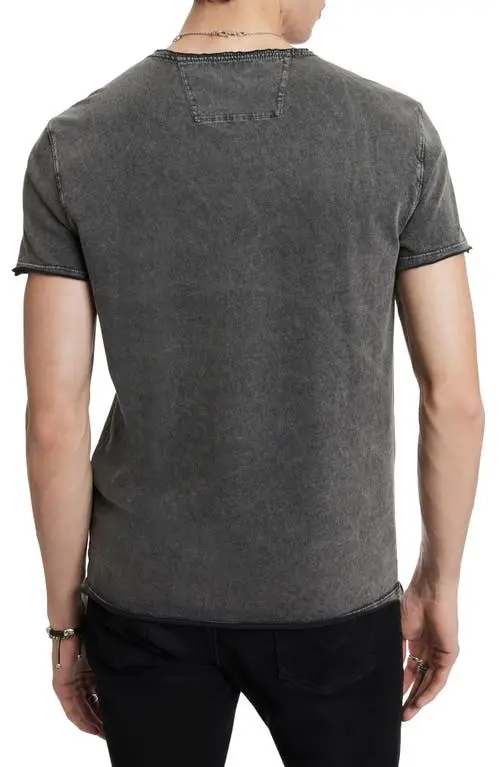 John Varvatos Scorpion Embroidered Cotton T-shirt