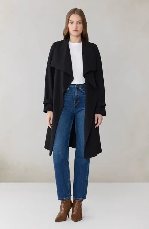 Soia & Kyo Olivia Trench Coat - Black