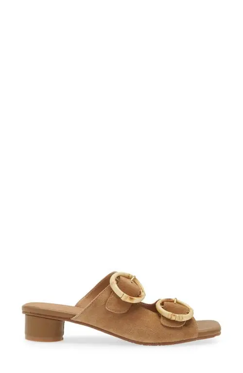 CHOCOLAT BLU Eliza Sandal - Camel Suede