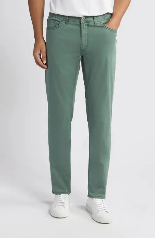 BRAX Cooper Fancy Regular Fit Five-pocket Pants - Agave