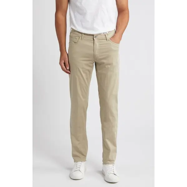 BRAX Chuck Modern Fit Five-pocket Pants - Beige