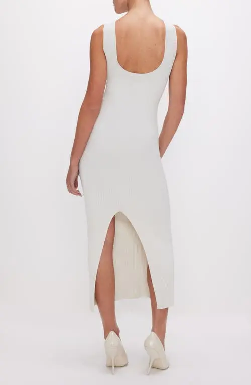 good american ribbed tank dress NWT