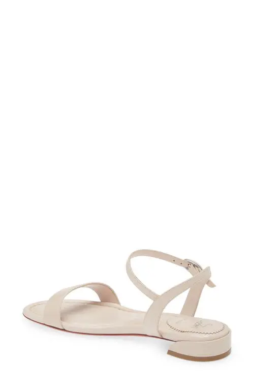 CHRISTIAN LOUBOUTIN Sweet Jane Sandal - Leche