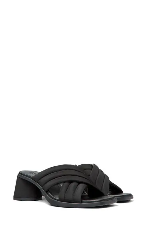 Camper Kiara Slide Sandal - Black