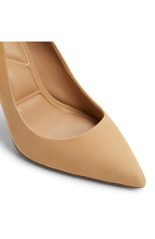 Aldo Lala Pointed Toe Pump - Beige