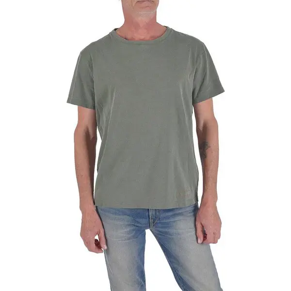 HIROSHI KATO The Stamp T-shirt - Pigment Military Green