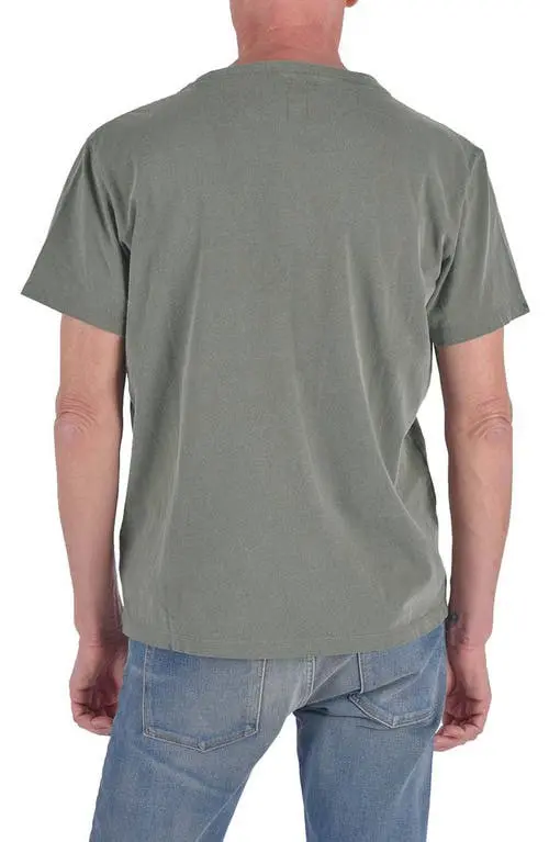 HIROSHI KATO The Stamp T-shirt - Pigment Military Green