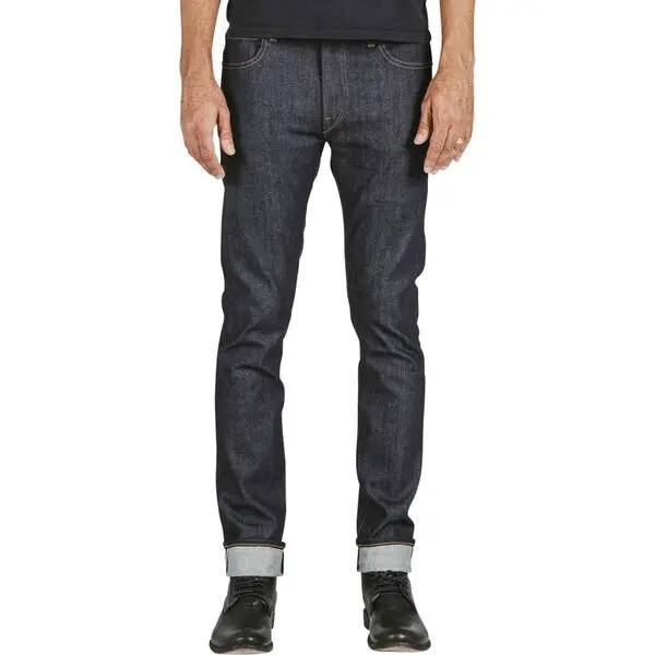 HIROSHI KATO The Needle Skinny 10.5-ounce Stretch Selvedge Jeans