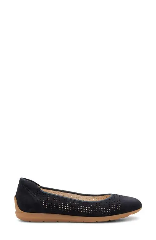 ARA Ballet Flat - Navy