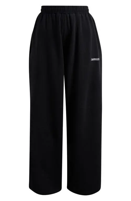 IETS FRANS Wide Leg Pants - Black