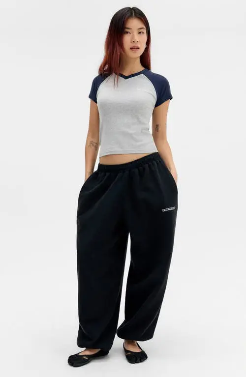 IETS FRANS Wide Leg Pants - Black