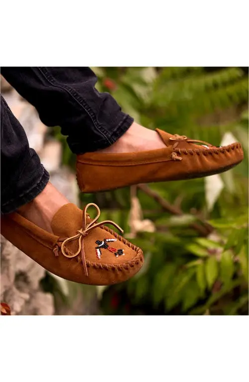 Minnetonka Thunderbird 'animikii' Soft Sole Slipper