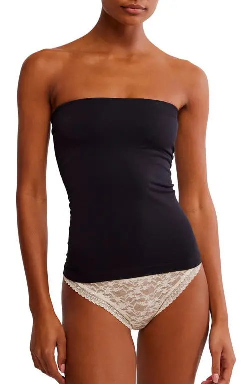Free People Intimately Fp Carrie Tube Top - Black