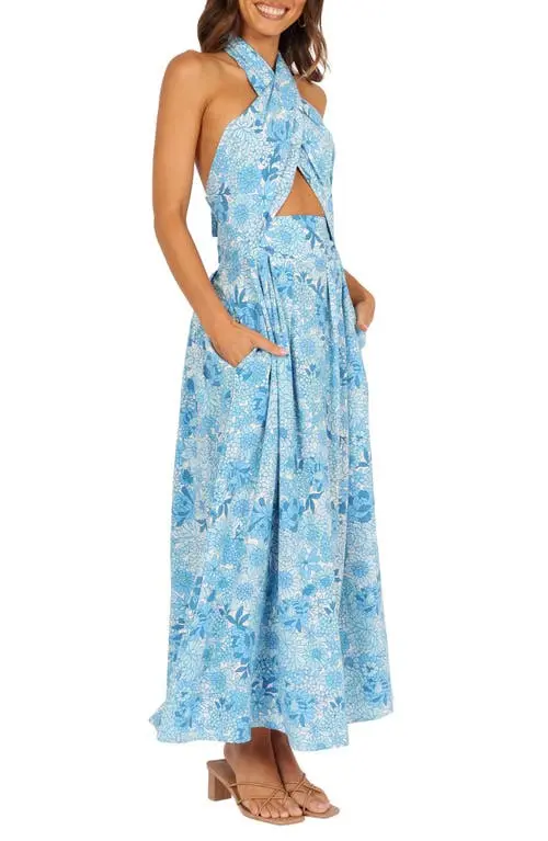 PETAL & PUP Clover Cotton Blend Maxi Dress