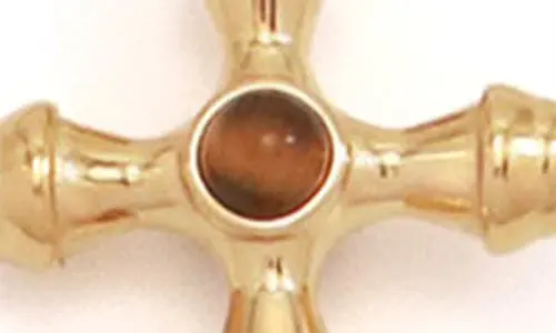 PETIT MOMENTS Turin Cross Pendant Necklace