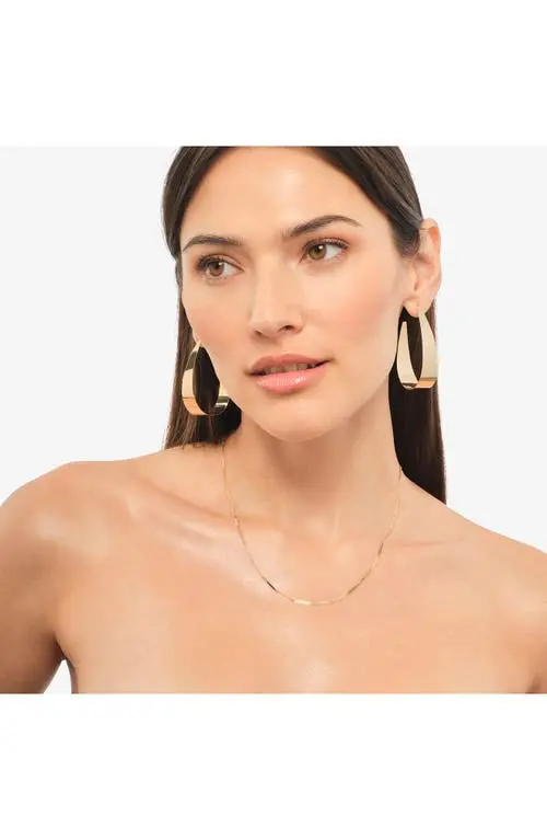 Lana Jewelry Laser Rectangular Chain Necklace