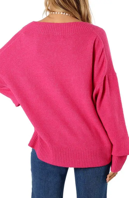 PETAL & PUP Palmer V-neck Sweater