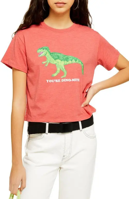 Topshop Dinomite Graphic Tee