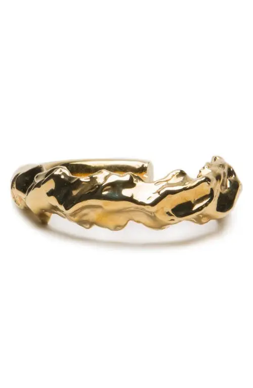 STERLING KING Molten Cuff Bracelet - Gold